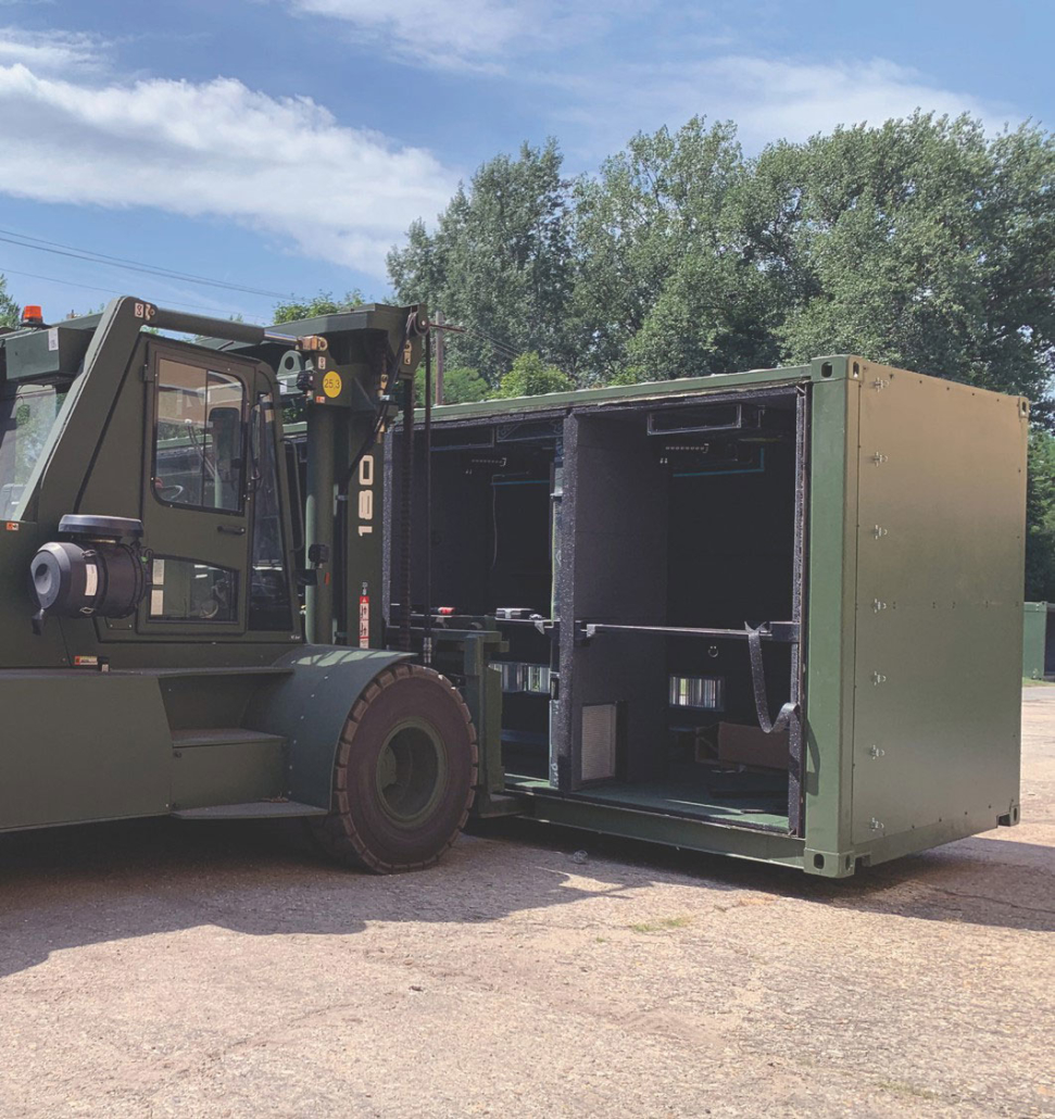 Deployable Military Shooting Range – CONTINEST | Space to go