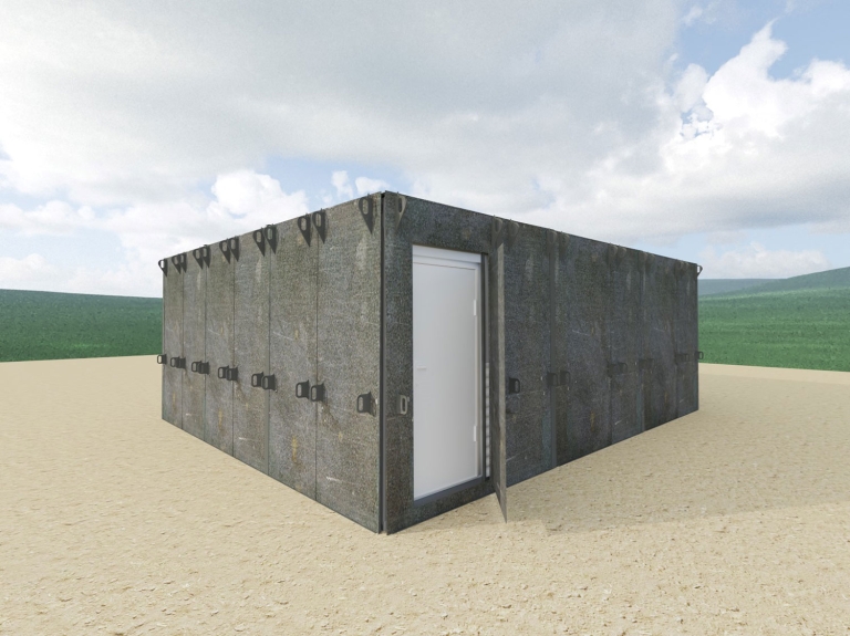 CN Shield (Ballistic Wall) – CONTINEST | Space to go